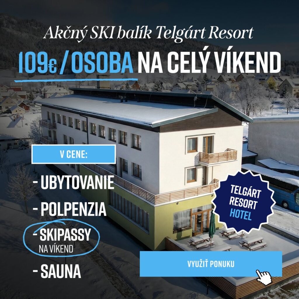 Telgárt Resort - Apartmány, Chaty, Reštaurácie, Ski